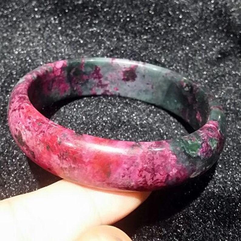 Free Delivery Natural AAA Red and Green Jadeite Jade Charm - Etsy