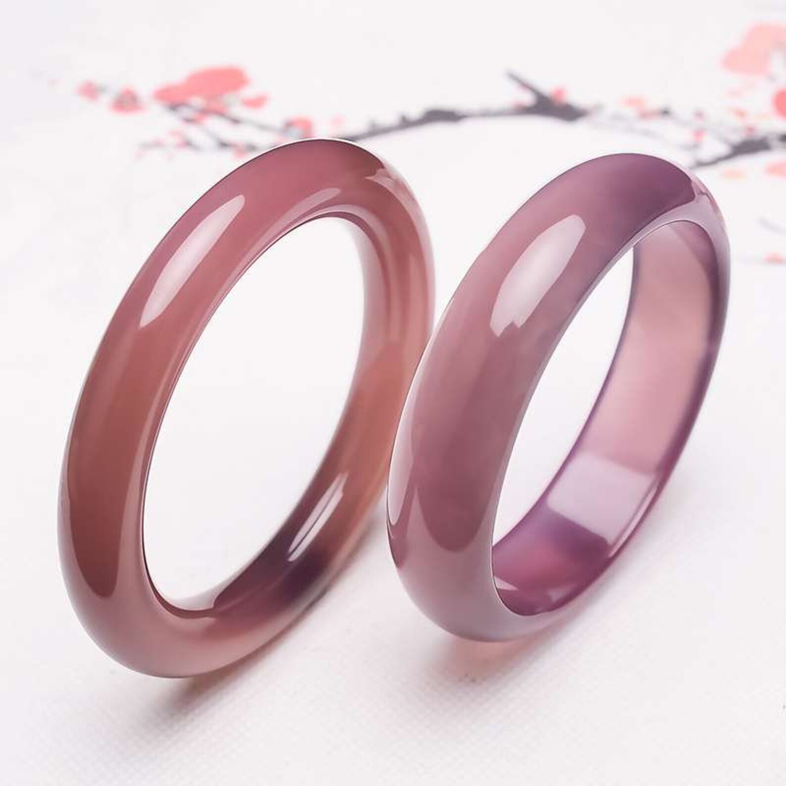 Free Delivery Natural AAA Ice Light Pink Jadeite Jade Charm - Etsy