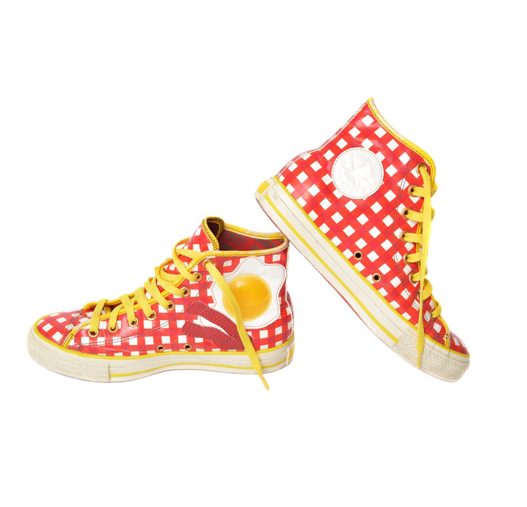 Rare All Stars Converse / 'awesome Breakfast' Bacon & Eggs / Vintage ...