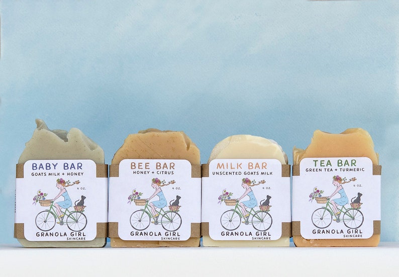 Earth Mama Soap Set: Four Gentle Milk & Honey Soaps for Mama | Etsy