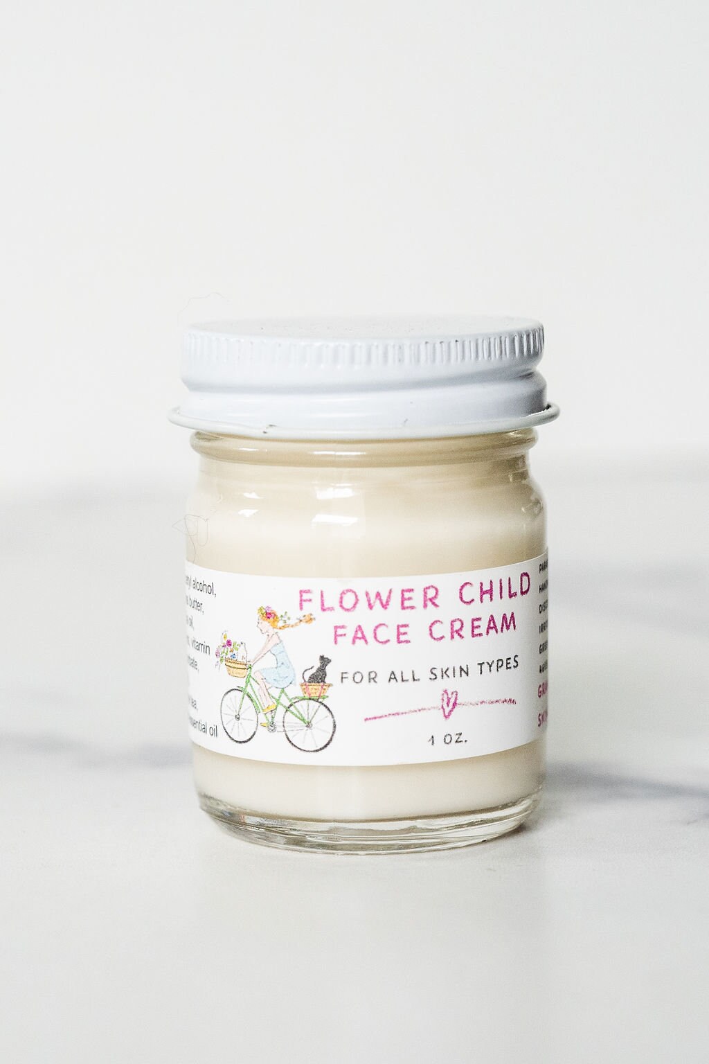 Flower Child Face Cream Natural Daily Moisturizer for All Skin - Etsy