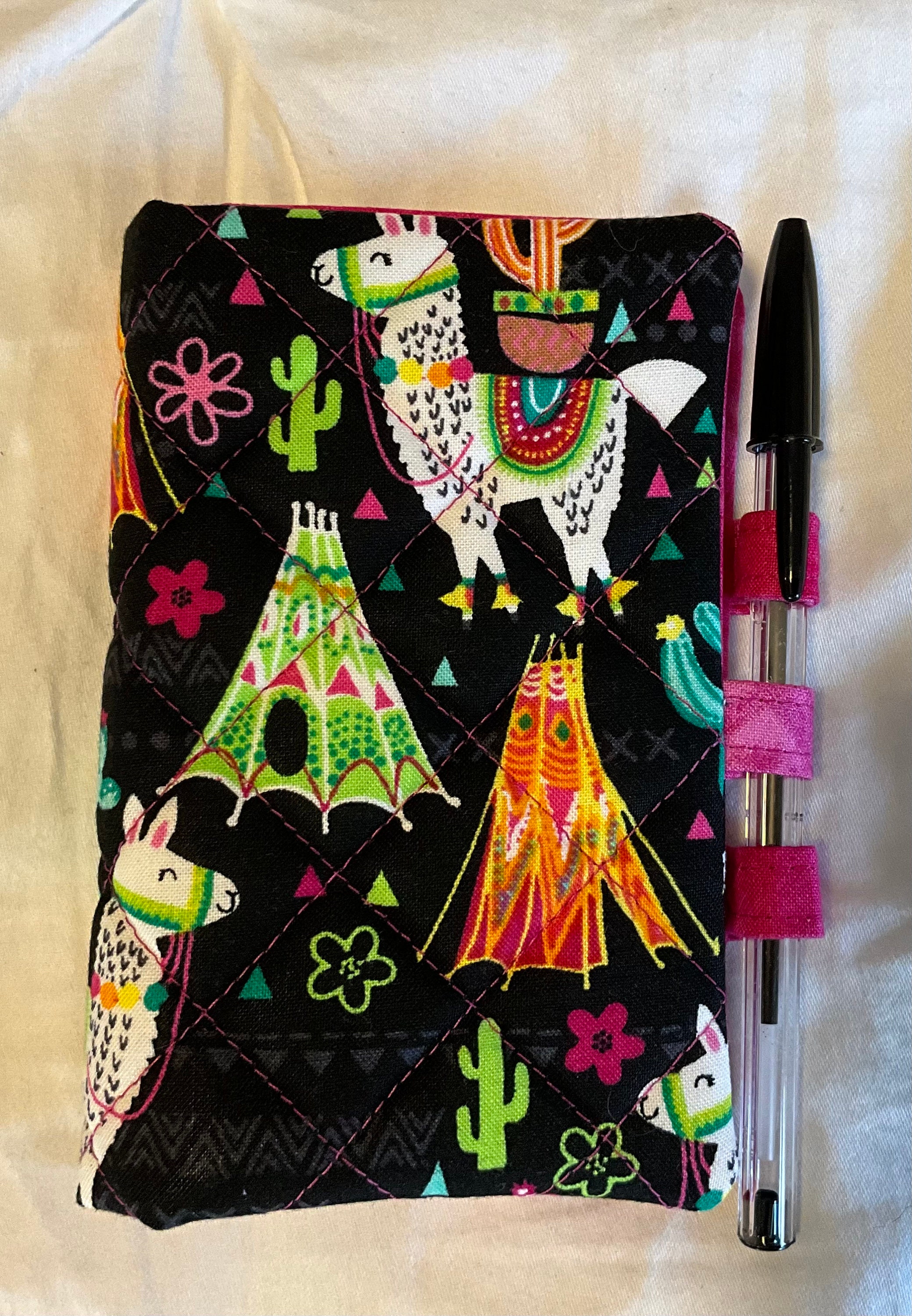 Quilted Mini Notebook Cover - Etsy