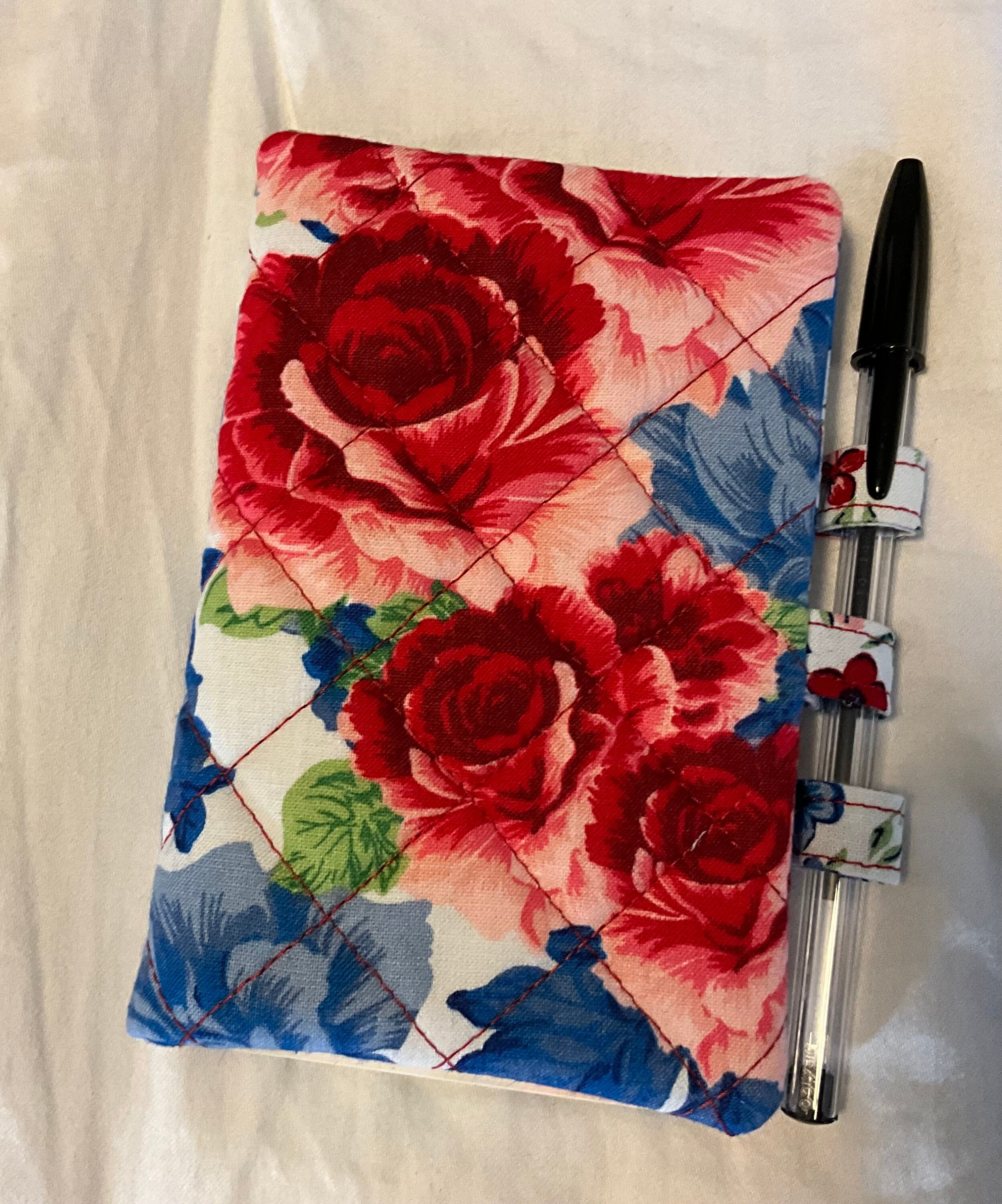 Quilted Mini Notebook Cover - Etsy