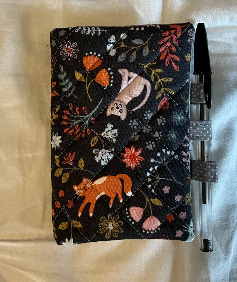 Quilted Mini Notebook Cover - Etsy