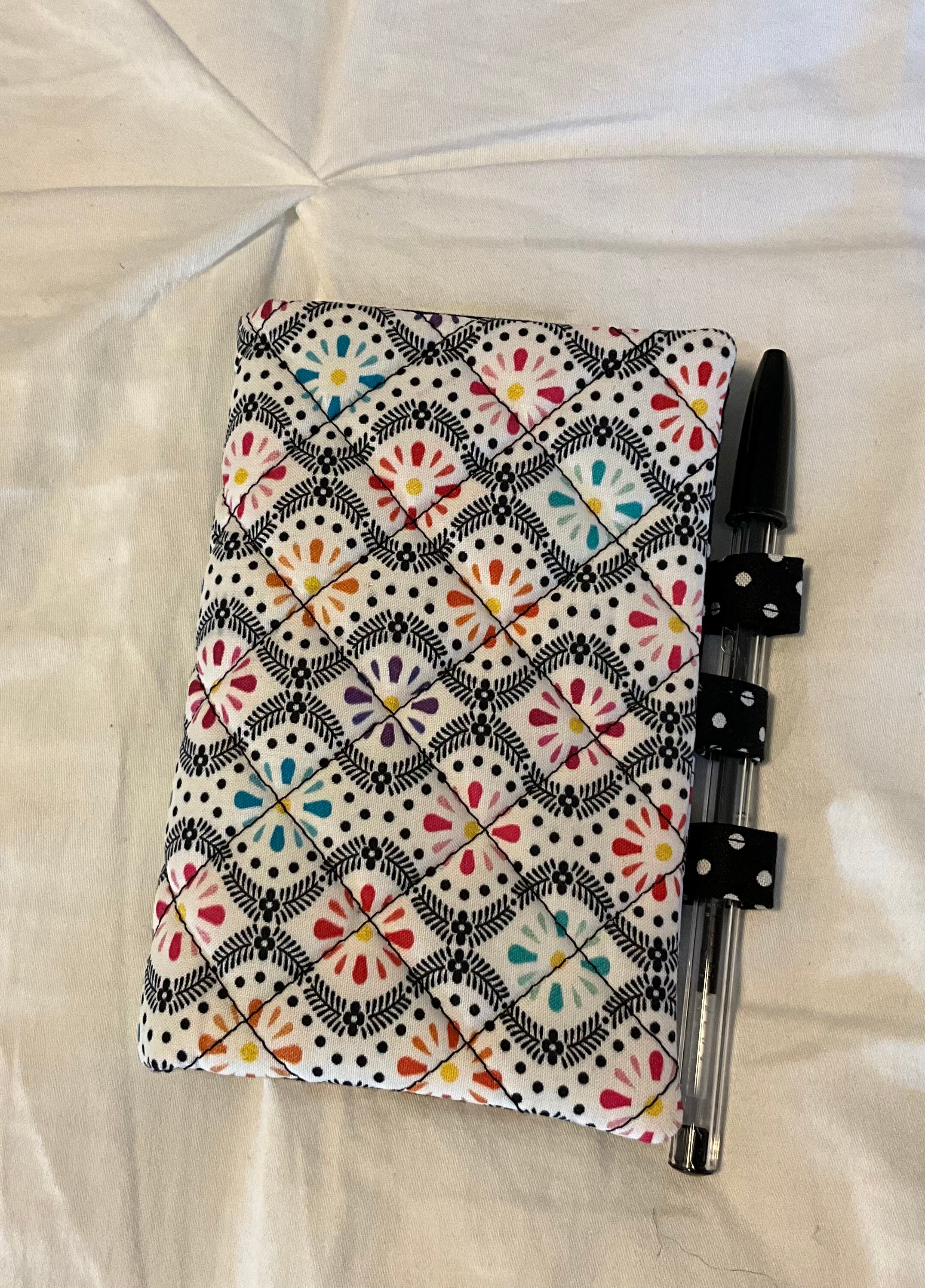Quilted Mini Notebook Cover - Etsy