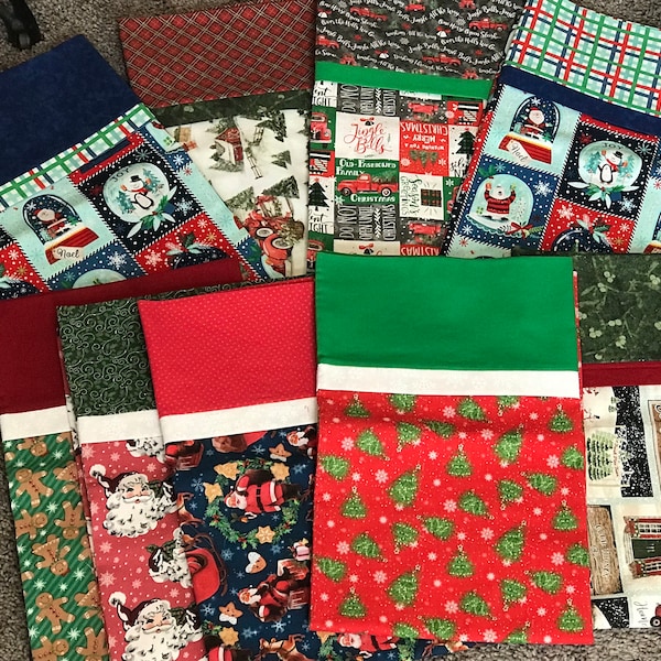 Christmas Pillowcase - Etsy