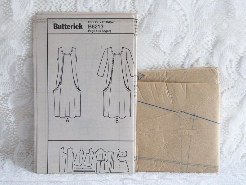Jumper and Dress Sewing Pattern in Misses Sizes 16, 18, 20, 22, 24 ...