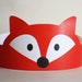 Fox Paper Crown Printable - Etsy