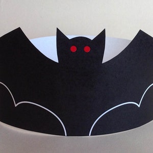 Bat Paper Crown - Printable - Etsy