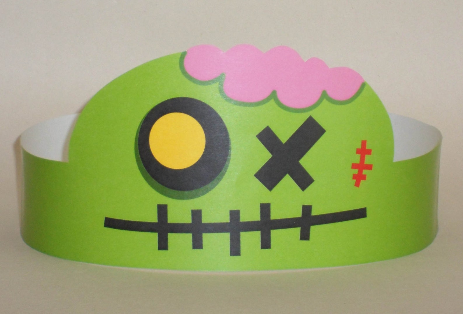 Zombie Crown Printable | Etsy