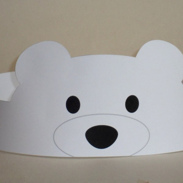Polar Bear Crown - Etsy