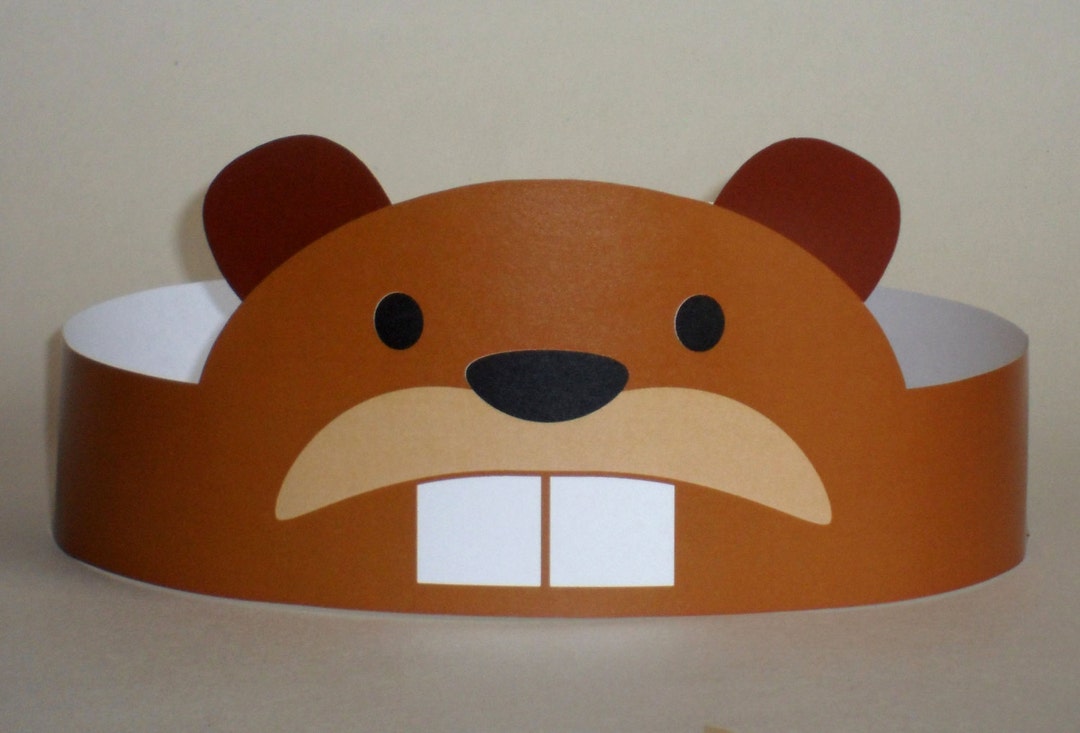 Beaver Crown - Printable - Etsy