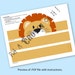 Lion Paper Crown - Printable - Etsy