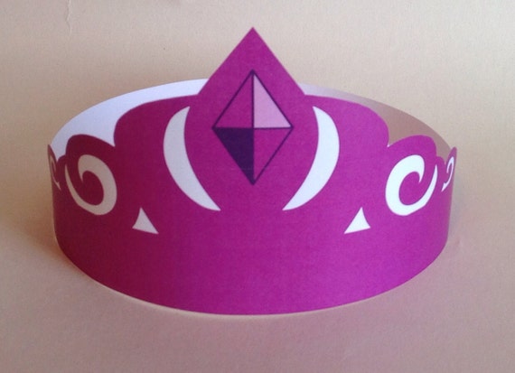 Pink Paper Crowns