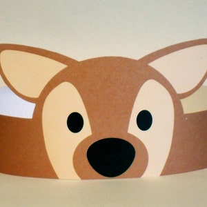 Deer Paper Crown - Printable - Etsy