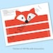 Fox Paper Crown - Printable - Etsy