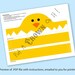 Chick Paper Crown Printable - Etsy