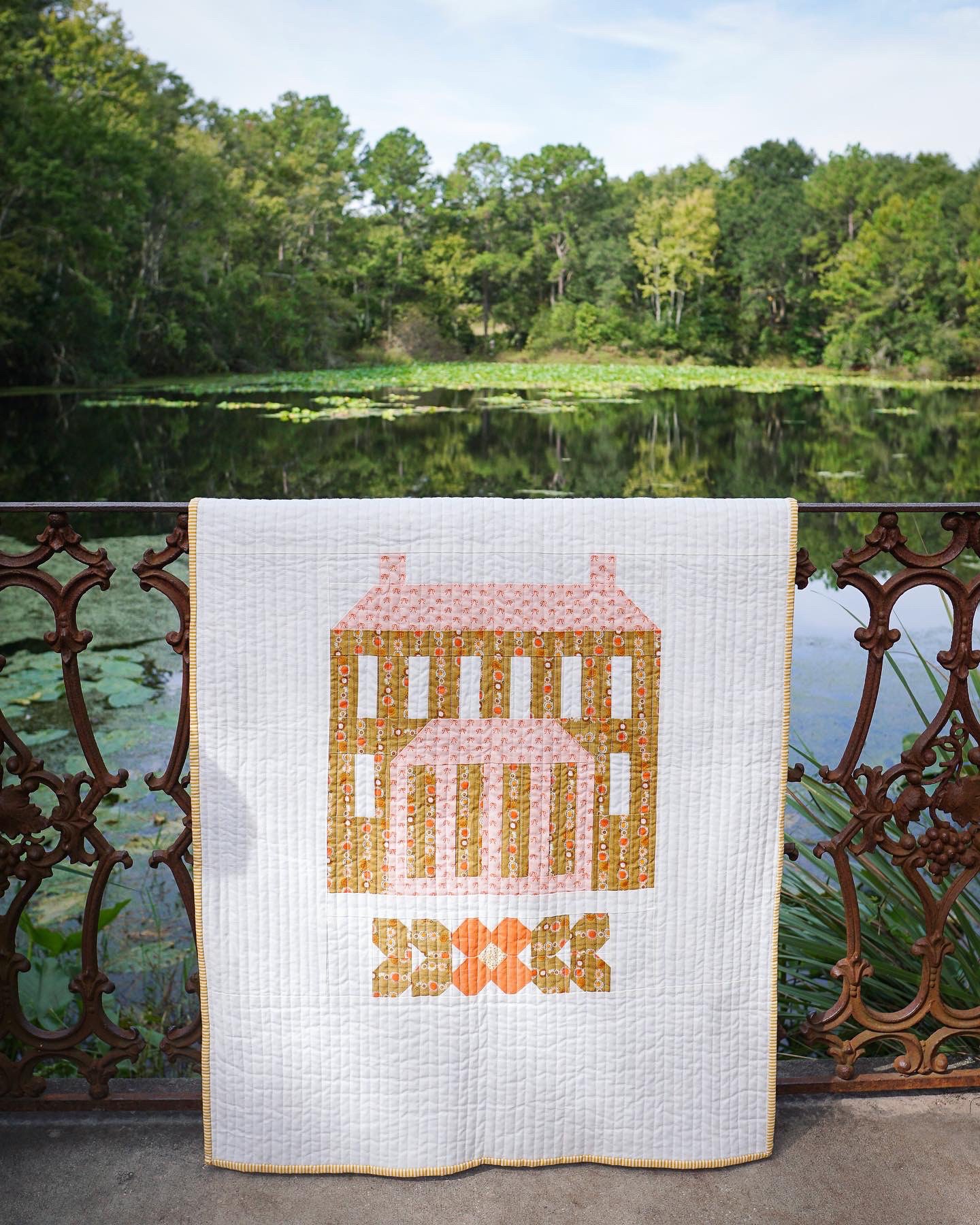 Pemberley House Block Quilt Pattern by Citrus and Mint Designs PDF ...
