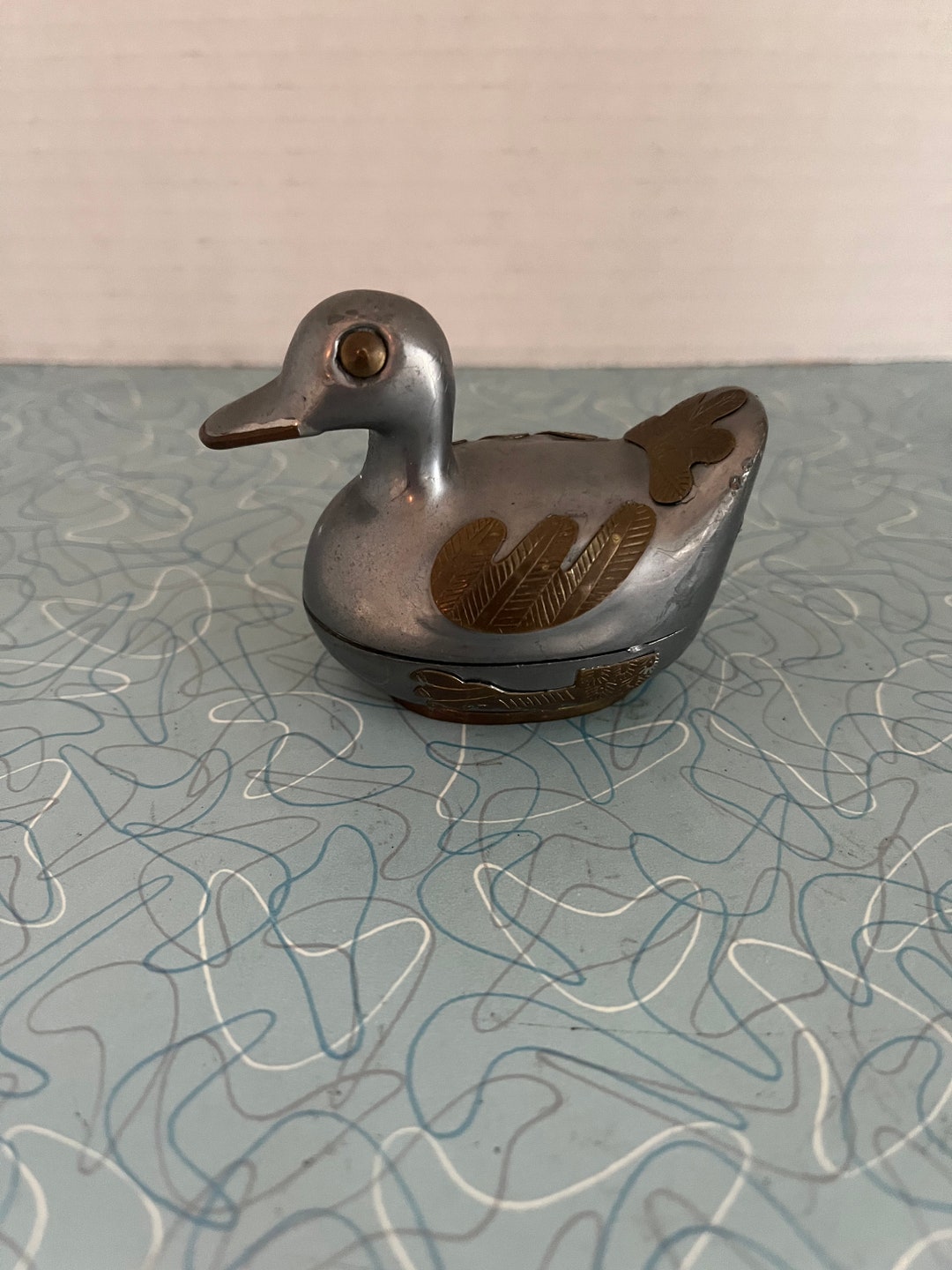 Pewter Duck - Etsy