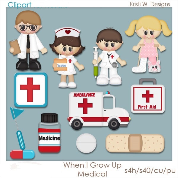 Doctors Orders Clip Art Graphics-Digital Clipart-PNG clip art-digital ...