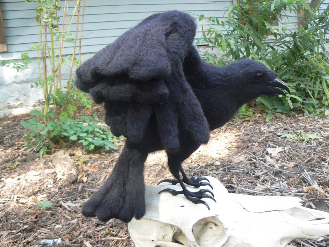 Common Raven, Custom Order - Etsy