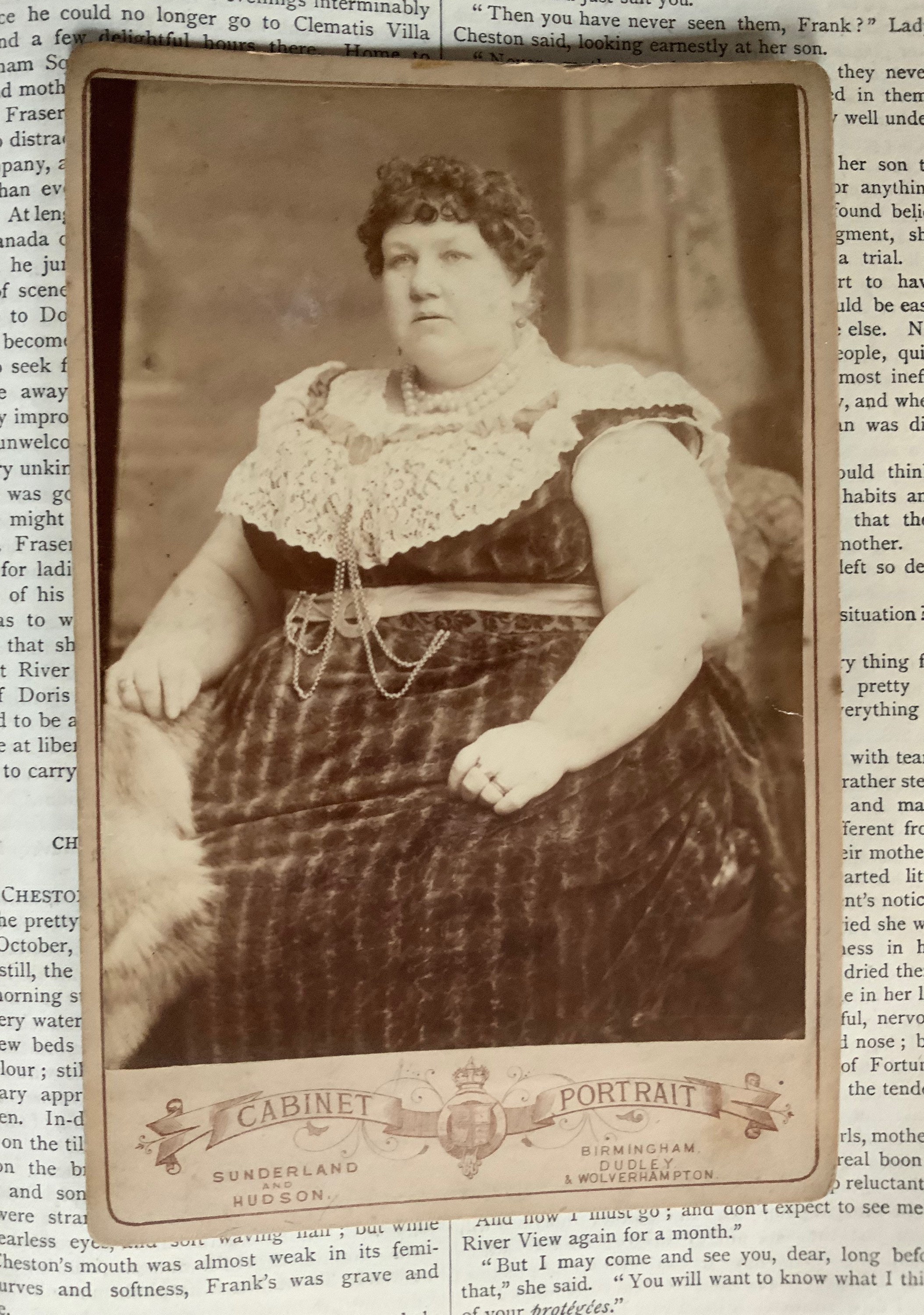 Rare Antique Victorian Fat Lady Cabinet Photo Social History | Etsy