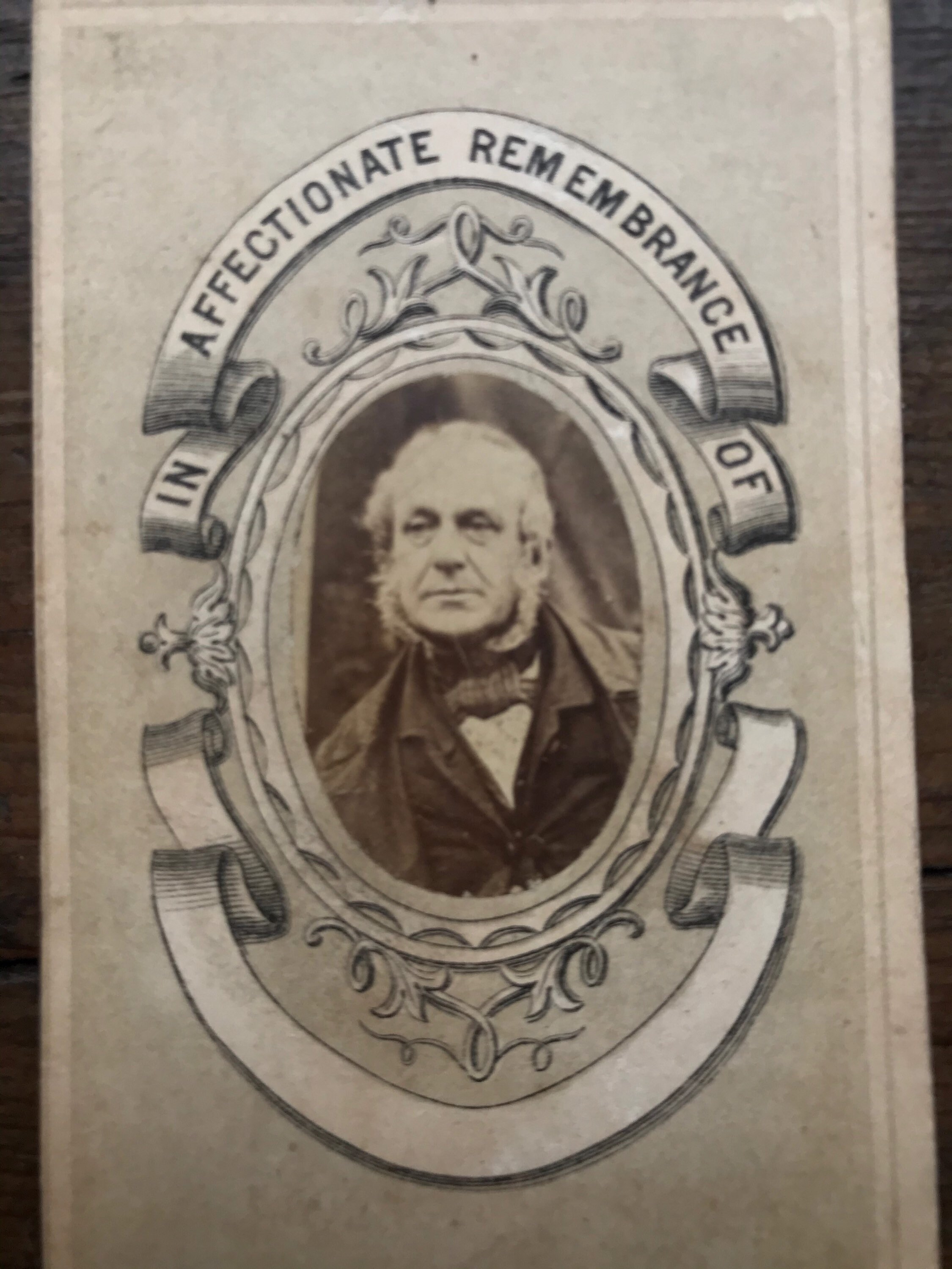 Victorian Carte De Visite CDV Photo In Affectionate Memory | Etsy
