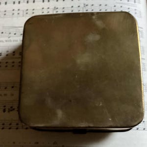 Antique Copper & Brass Worms Tin - Fishing Bait - Oddity - Gothic ...