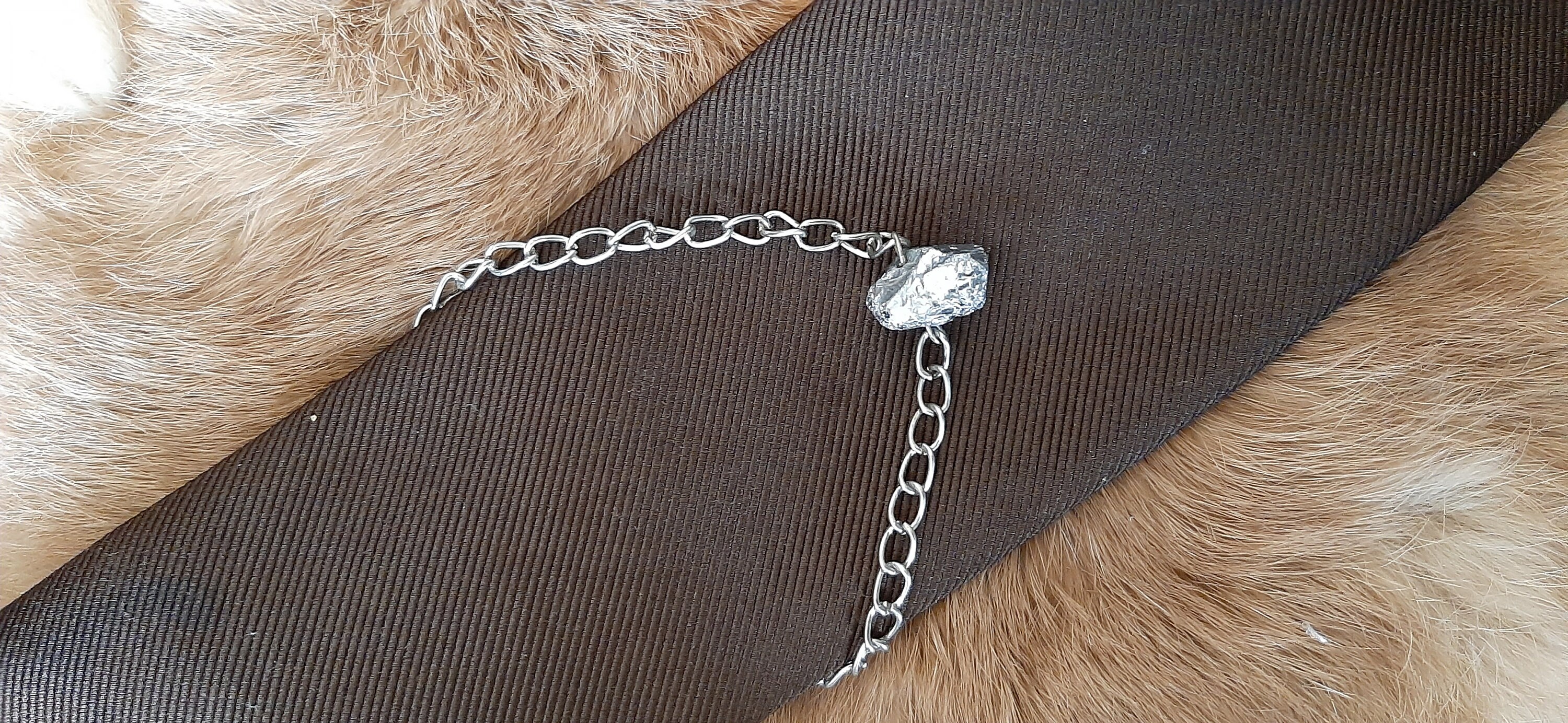 Chromium Nugget Tie Chain - Etsy