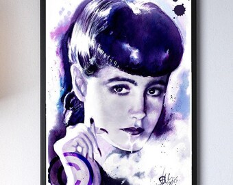 Rachel From Blade Runner Art Print Wall Art Home Decor - Etsy
