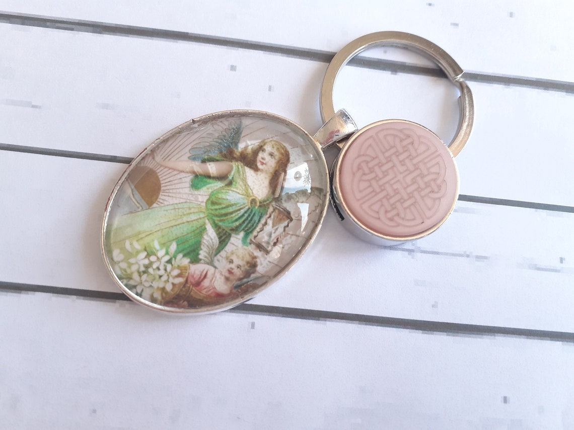 Keychain Cabochon Elf - Etsy