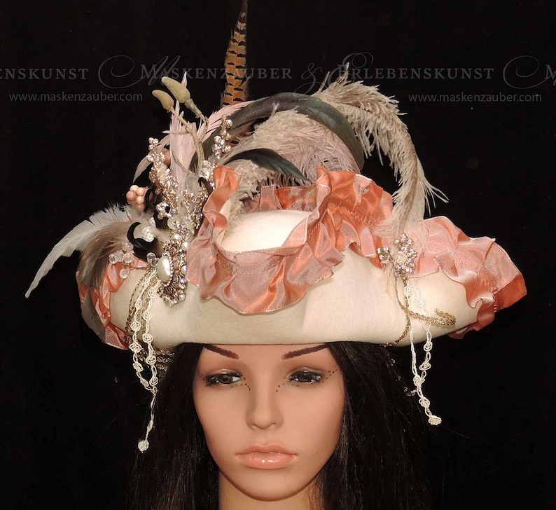 Historical Hat / Baroque - Rococo / Bridal Jewelery / Wedding ...