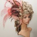 Rococo Wig // Marie Antoinette Wig // Historical Wig With Feather ...