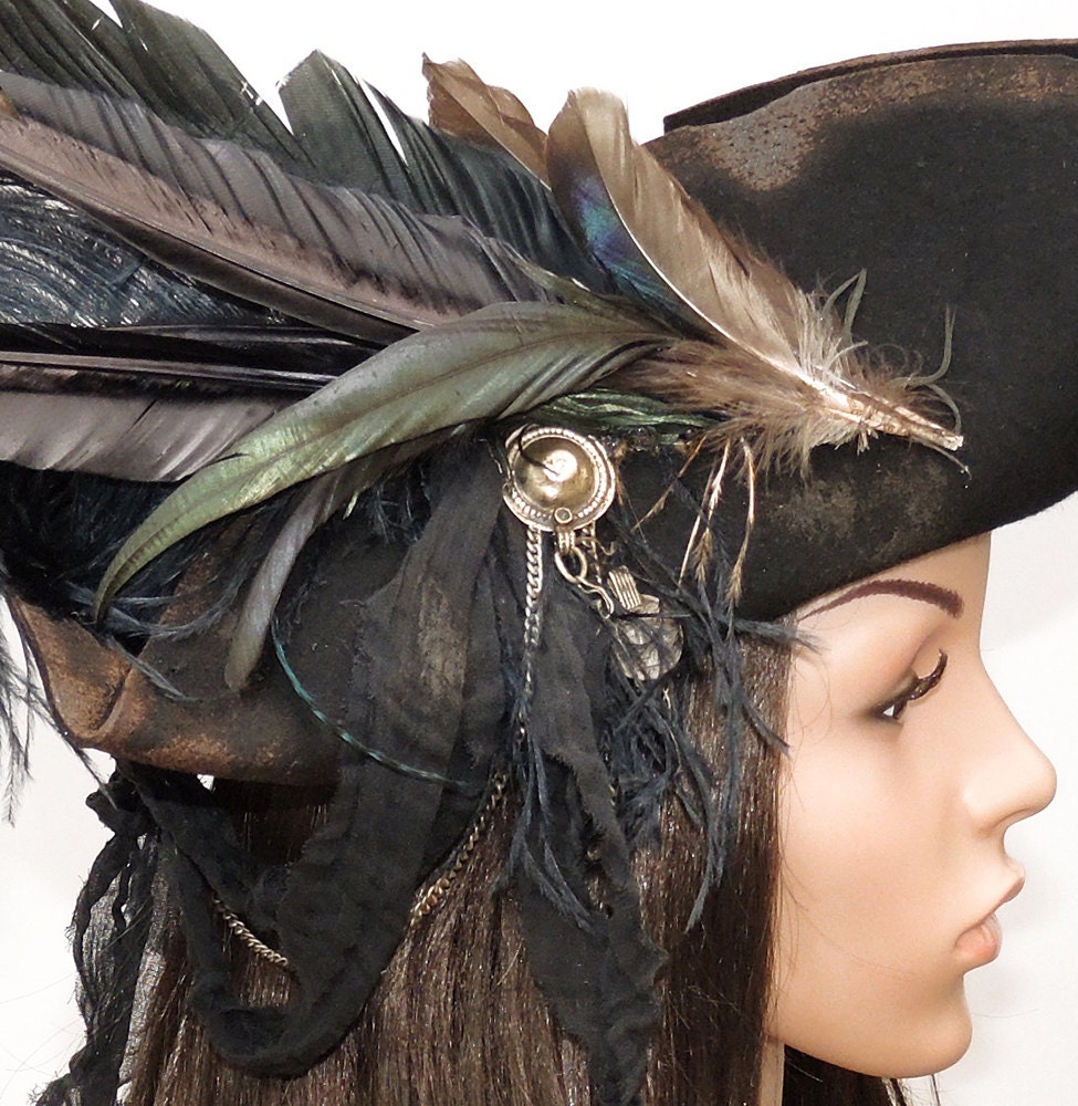 Pirate Hat With Feather