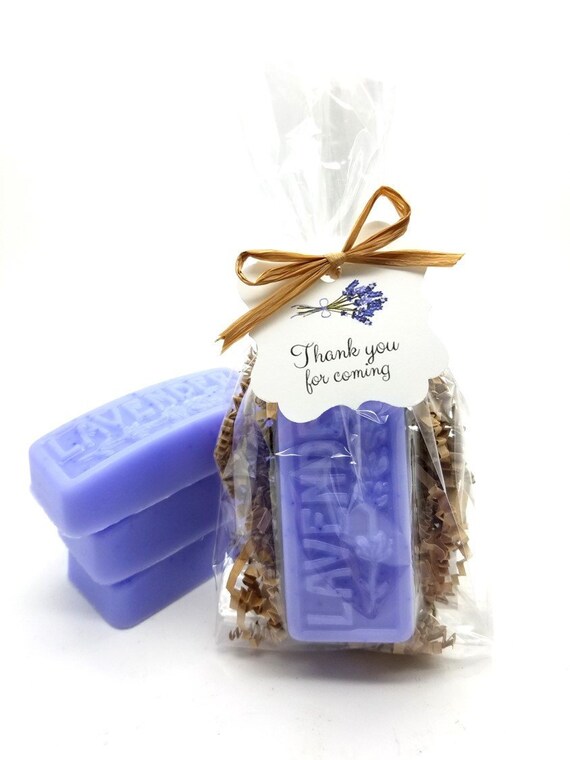 12 Lavender Soap Party Favors Bridal Shower Party Favor Etsy