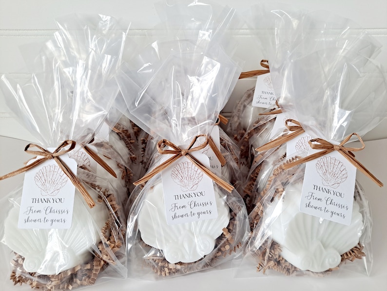 Clam Shell Soap, Beach Nautical Ocean Theme Baby and Bridal Shower ...