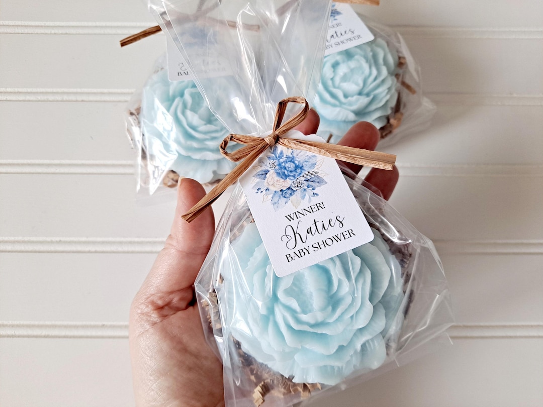 Shower Game Prizes for Baby Sprinkles and Bridal Showers, Peony Flower ...