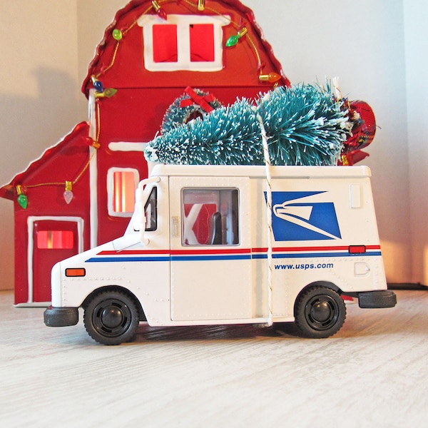 Miniature Mail Truck - Etsy