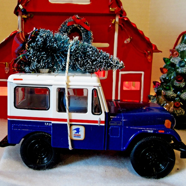Miniature Mail Truck - Etsy