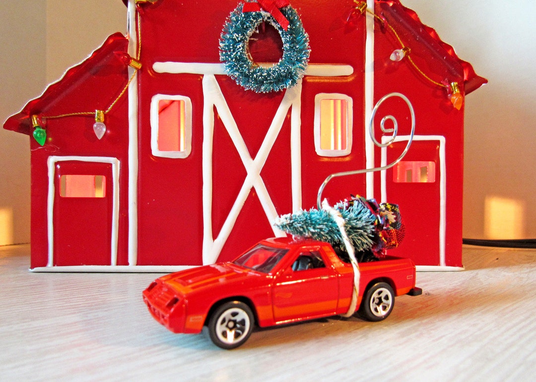 Christmas Tree Ornament-die Cast Car-1982 Dodge Rampage Truck - Etsy