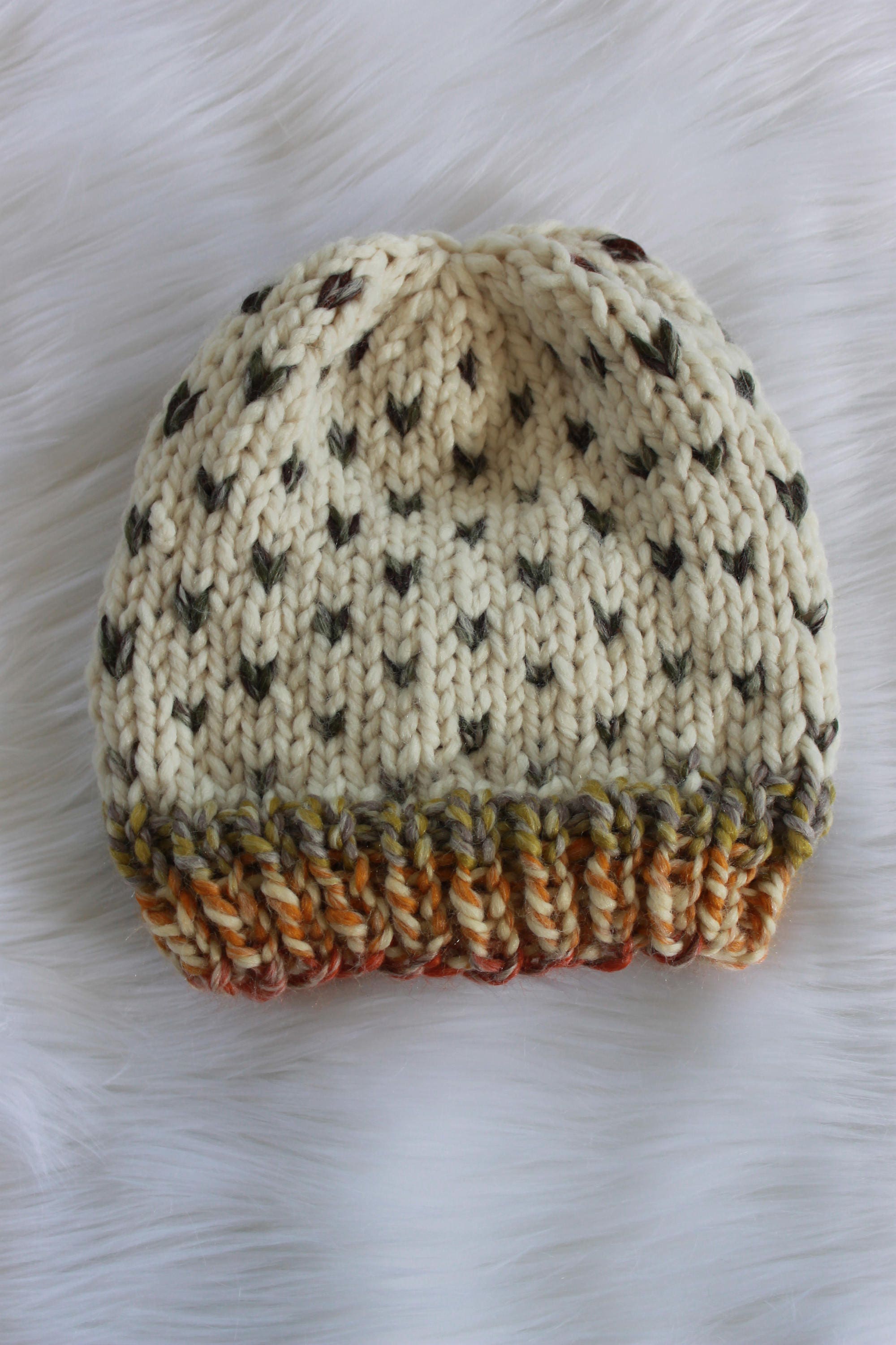 Ready to Ship! Slouchy Hat Chunky Knit Toque Hat / Knitted Slouch ...