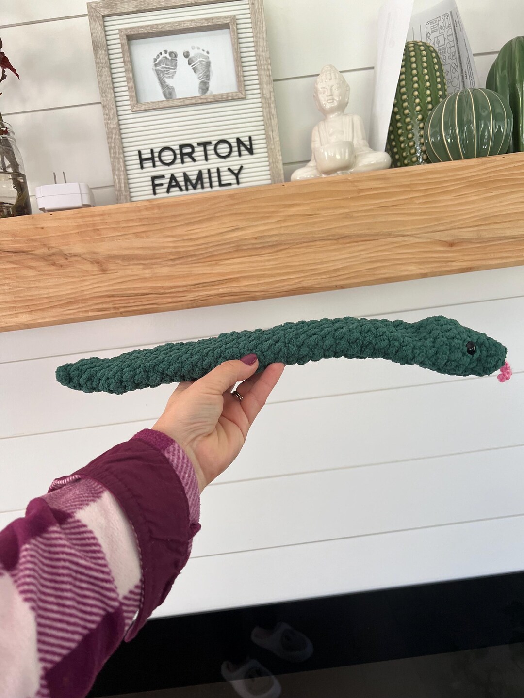 Slap Bracelet Snake Crochet // Amigurumi Snake //market Make // Crochet ...