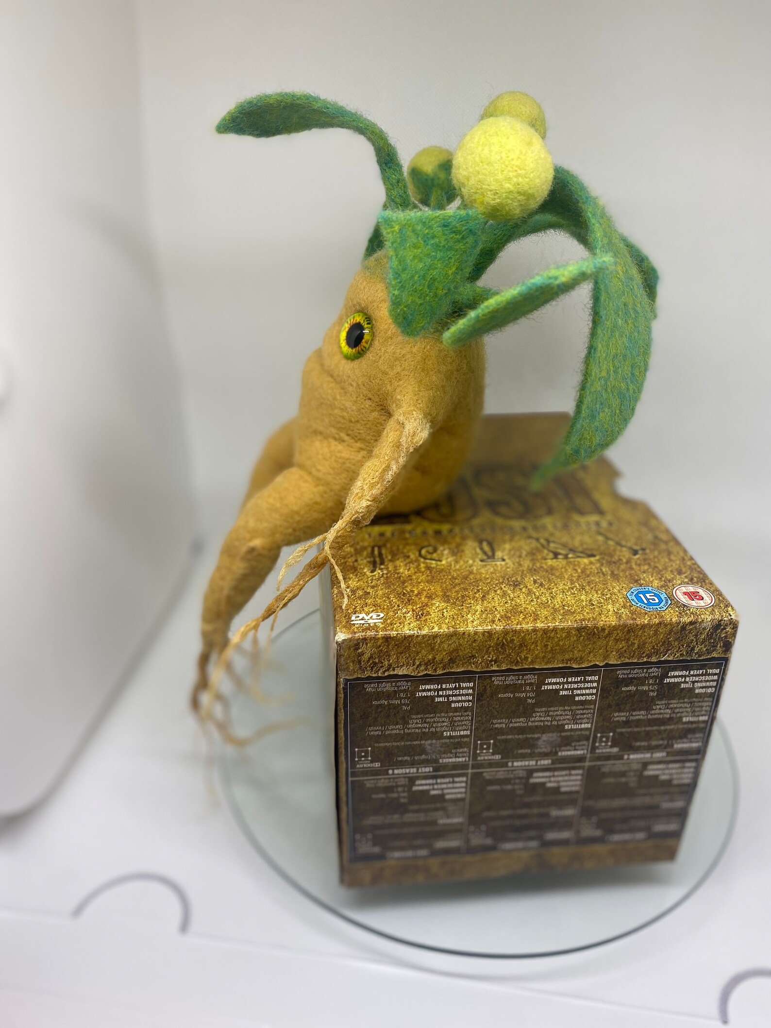 Needle Felted Mandrake Sculpture 30cm - Etsy