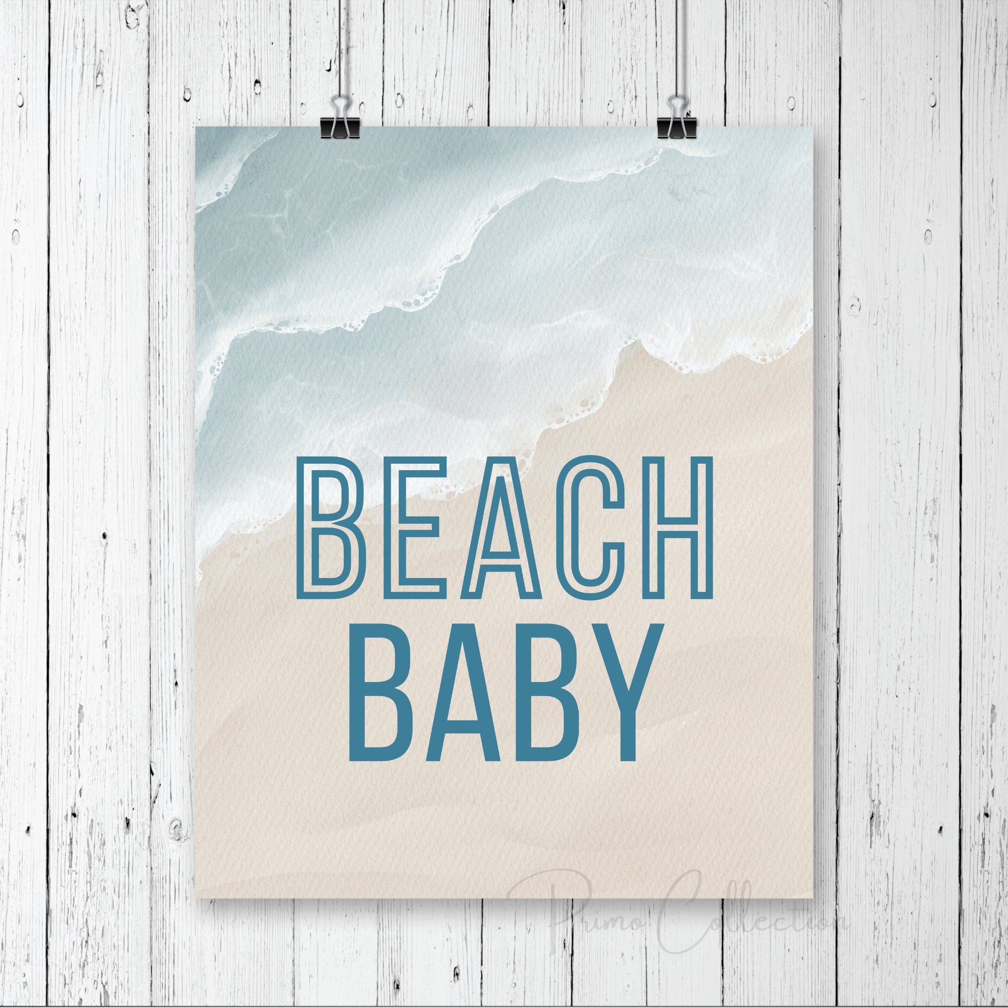 Surfboards Nursery Wall Art, Coastal Nursery Prints, Digital Download ...