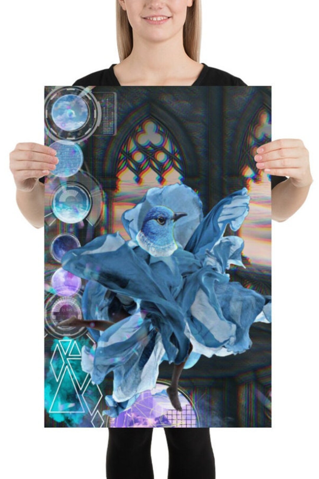 Dancing to Freedom Collage Art Poster - Etsy