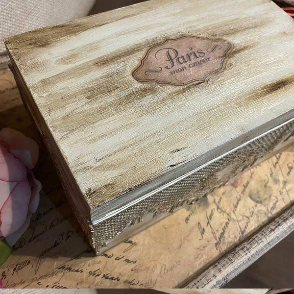 Shabby Chic Box - Etsy