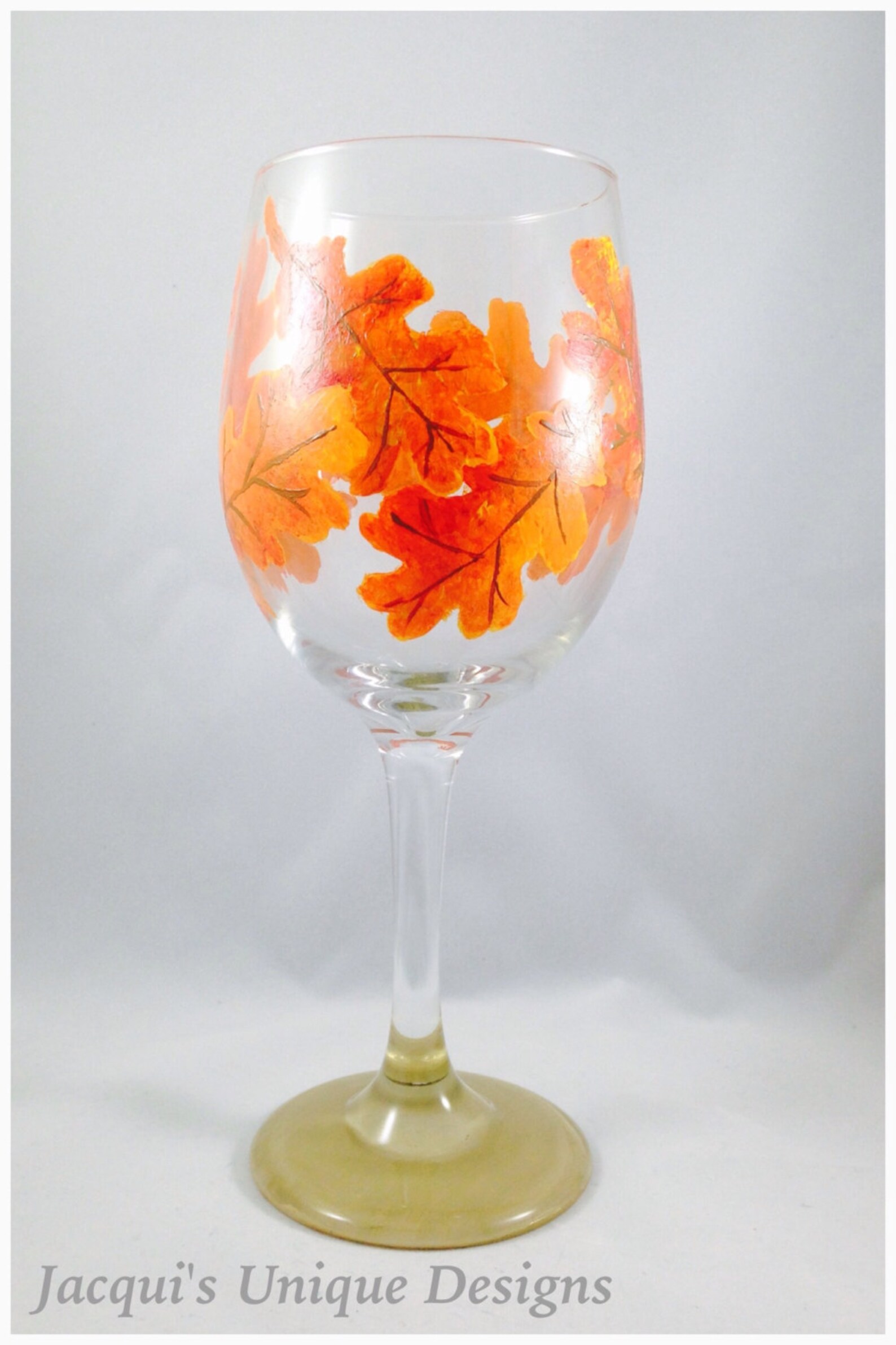 Beautiful Autumn Glasses - Etsy