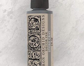 IOD Decor Ink Stone Gray by Iron Orchid Designs - Etsy