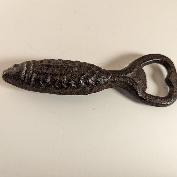 Cast Iron Fish Bottle Opener - Etsy