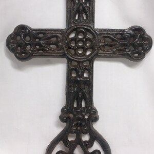 Cast Iron Cross Decorative #100-145 - Etsy